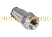 China Female Straight Brass Pneumatic Quick Fittings 1/8'' 1/4'' 3/8'' 1/2'' for sale