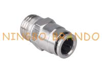 China Brass Pneumatic Air Connector Male Straight 1/8'' 1/4'' 3/8'' 1/2'' for sale
