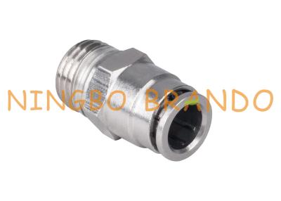 China Brass Pneumatic Air Connector Male Straight 1/8'' 1/4'' 3/8'' 1/2'' for sale