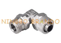 China Quick Twist Pneumatic Hose Fittings Male 90 Degree Elbow 3/8'' 1/2'' for sale
