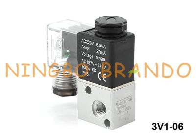 China 3V1 Airtac Type Pneumatic Solenoid Valve 3V1-M5 3V1-06 3V1-08 for sale