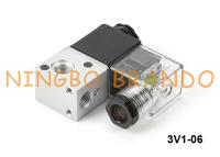 China 3V1-06-DC24V Airtac Type Pneumatic Solenoid Valve 3 Way 24V DC for sale