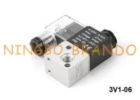 China 3V1-06 Airtac Type Pneumatic Solenoid Valve 3/2 Way DC24V for sale