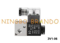 China 3V1-06 Airtac Type Air Solenoid Valve 3 Way 1/8'' 12V 24V 110V 220V for sale