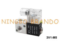 China 3V1-M5 Airtac Type Pneumatic Solenoid Valve 3/2 Way 12V 24V 110V 220V for sale