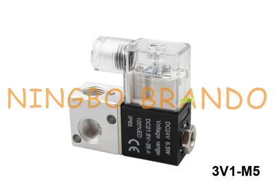 China 3V1-M5 Airtac Type Pneumatic Solenoid Valve 3/2 Way 12V 24V 110V 220V for sale