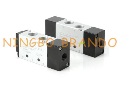 China Airtac Type Pneumatic Air Pilot Valve Double Single 5/2 Way 5/3 Way for sale