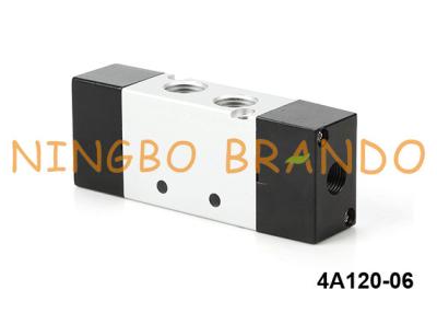 China 4A120-06 Airtac Type Double Air Pilot Valve 5/2 Way Pneumatic Control for sale