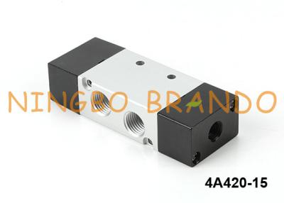 China 4A420-15 Airtac Type Double Air Pilot Valve 5 Way Pneumatic Control for sale
