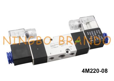 China 4M220-08 Airtac Type Namur Solenoid Valve 5 Way 2 Position for sale