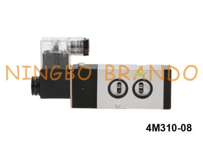 China 4M310-08 Airtac Type Namur Pilot Solenoid Valve 5/2 Way 24V 220V for sale