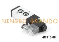 China 4M310-08 Airtac Type Namur Mount Solenoid Valve 5/2 24VDC 220VAC for sale