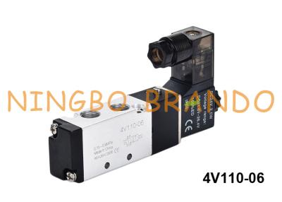 China 4V110-06 Airtac Type Pneumatic Solenoid Valve 4V110-06-DC24V 24VDC for sale