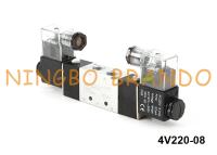 China 4V220-08 Airtac Type Pneumatic Solenoid Valve 5/2 4V220-08-B 24VDC for sale