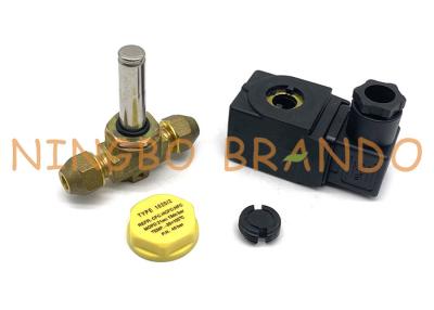 China 1020/2S 1/4'' Direct Acting SAE Flare NC Refrigeration Solenoid Valve for sale