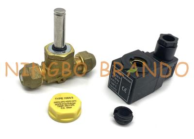 China 1064/3 3/8'' Inch SAE Flare Castel Refrigeration Solenoid Valve for sale