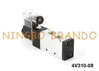 China 4V310-08 Airtac Type Solenoid Pneumatic Valve 5/2 Way 24V DC 220V AC for sale