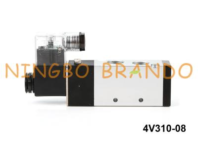 China 4V310-08B Airtac Type 5 Port 4 Way Pneumatic Solenoid Valve 24V for sale