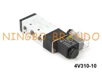 China 4V310-10-DC24V Airtac Type 5 Way Pneumatic Solenoid Valve 24V DC for sale