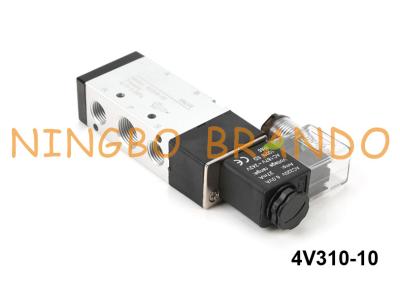 China 4V310-10-DC24V Airtac Type 5 Way Pneumatic Solenoid Valve 24V DC for sale
