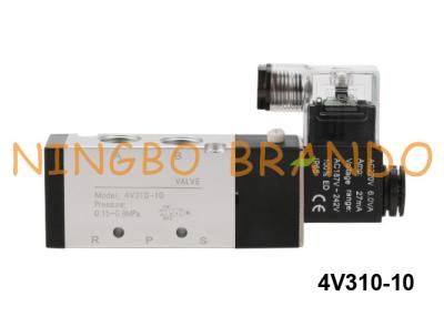 China 4V310-10B Airtac Type Air Pneumatic Solenoid Valve 5 Way 24VDC for sale