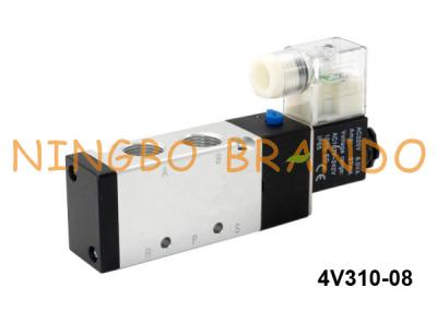China 4V310-08-DC24V Airtac Type Pneumatic Air Solenoid Valve 5/2 Way 24 Volt for sale