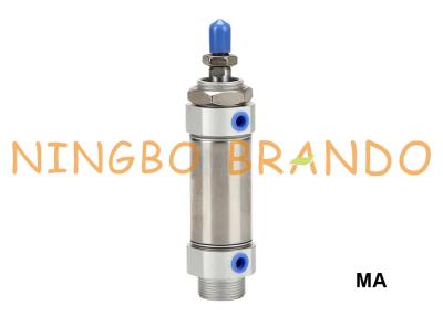 China Stainless Steel Mini Air Cylinder Pneumatic Airtac Type MA40X25 for sale