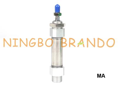 China 25mm Bore 50mm Stroke Mini Pneumatic Cylinder Airtac Type MA25x50 for sale