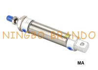 China Mini Pneumatic Piston Air Cylinder 25 Bore 50 Stroke Stainless Steel for sale