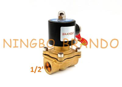 China UW-15 2W160-15 1/2'' Inch Semi-Diaphragm Brass Solenoid Valve for sale
