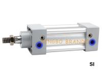 China Airtac Type SI32X80 Aluminum Pneumatic Cylinder 32mm Bore 80mm Stroke for sale