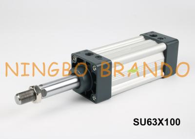 China 63mm Bore 100mm Stroke Pneumatic Air Cylinder Airtac Type SU63X100 for sale