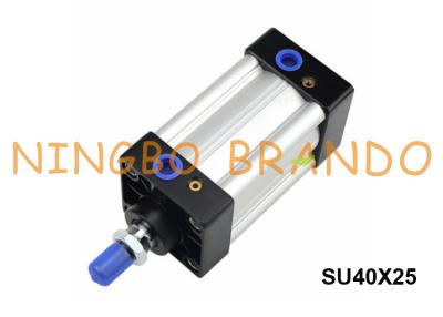 China 40mm Bore 25mm Stroke Air Pneumatic Cylinder Airtac Type SU40X25 for sale