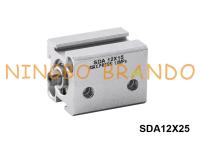 China Airtac Type SDA12X25 Compact Pneumatic Cylinder 12mm Bore 25mm Stroke for sale