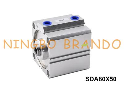 China Airtac Type SDA80X50 Compact Air Cylinder 80mm Bore 50mm Stroke for sale