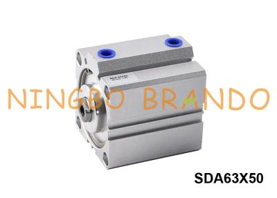 China Airtac Type SDA63X50 Compact Cylinder Pneumatic 63mm Bore 50mm Stroke for sale