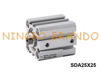 China Airtac Type Compact Cylinder Pneumatic SDA25X25 25mm Bore 25mm Stroke for sale