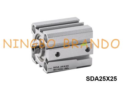 China Airtac Type Compact Cylinder Pneumatic SDA25X25 25mm Bore 25mm Stroke for sale