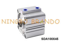 China Airtac Type SDA100X45 Pneumatic Compact Air Cylinder Double Acting for sale