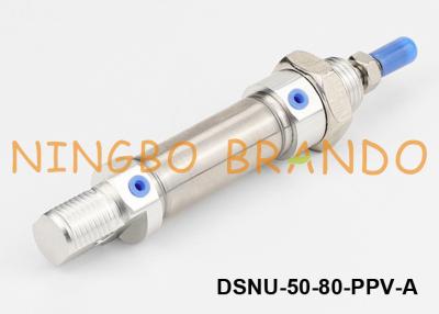 China Pneumatic Air Cylinder Double Acting Festo Type DSNU-50-80-PPV-A for sale
