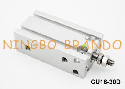 China Free Mount Pneumatic Cylinder Double Acting SMC Type CU16-30D for sale