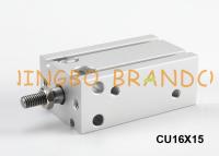 China SMC Type CU16-15 Free Mount Air Cylinders Double Acting Single Rod for sale