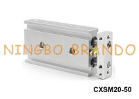 China SMC Type CXSM20-50 Dual Rod Air Cylinder Pneumatic 20mm Bore for sale