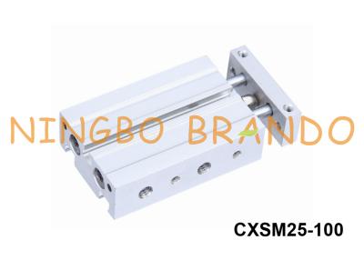 China SMC Type CXSM25-100 Double Rod Air Cylinder Pneumatic 25mm Bore for sale