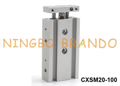 China SMC Type CXSM20-100 Dual Rod Pneumatic Air Cylinder 100mm Stroke for sale