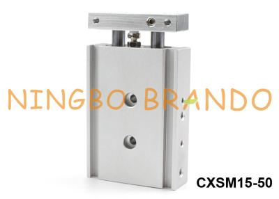 China SMC Type CXSM15-50 Double Rod Pneumatic Air Cylinder 15mm Bore for sale