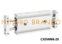 China SMC Type CXSWM6-20 Dual Guide Rod Pneumatic Cylinder for sale