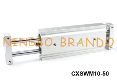 China Double Guide Rod Pneumatic Air Cylinders SMC Type CXSWM10-50 for sale