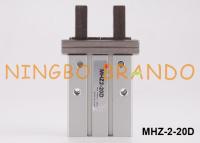 China 2 Finger Robot Air Pneumatic Gripper Cylinder SMC Type MHZ2-20D for sale