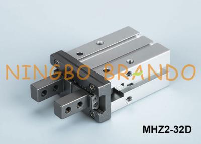 China 2 Finger Double Action Pneumatic Gripper SMC Type MHZ2-32D for sale